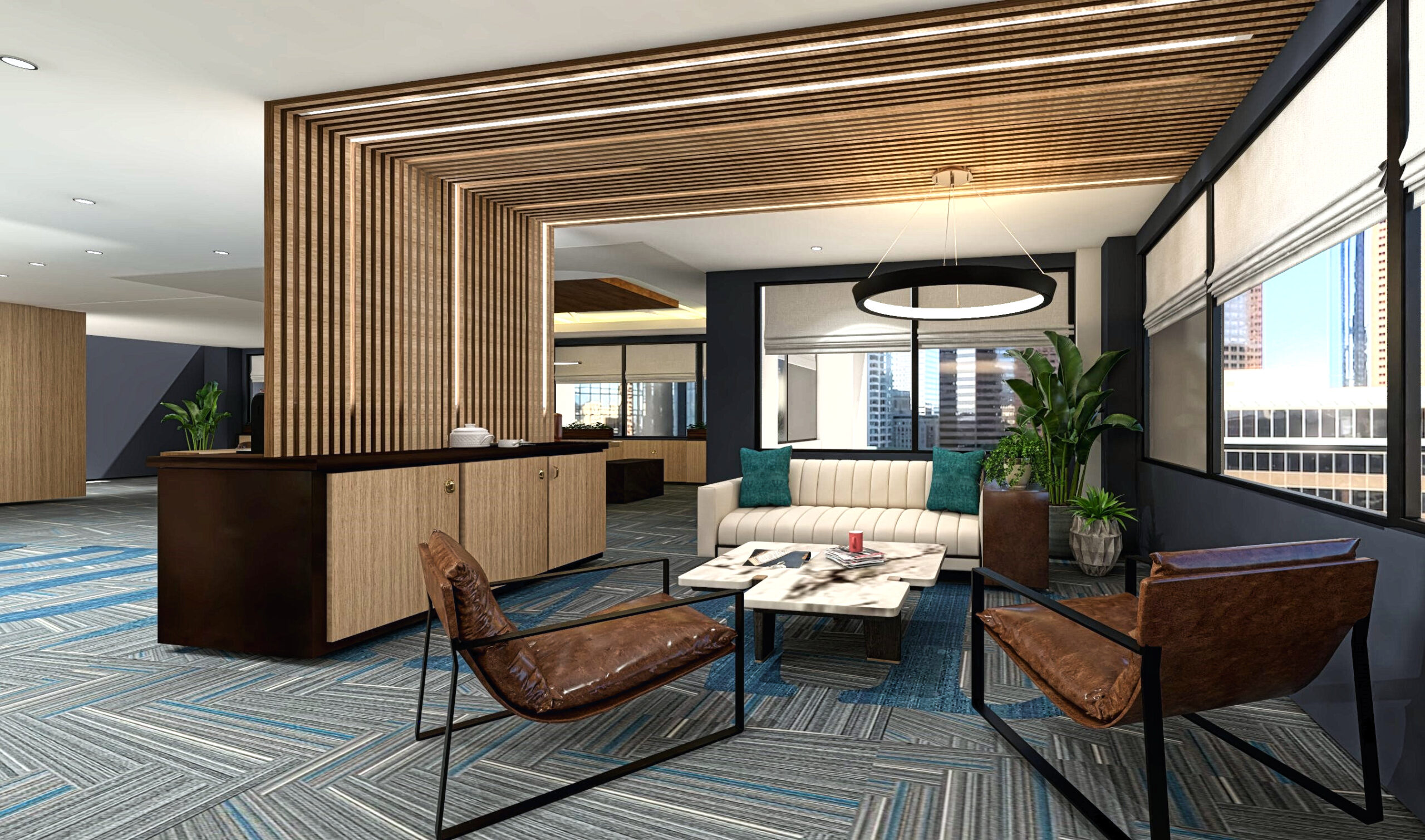 Corporate Interior (CEO Office) - Design Edge Enterprise